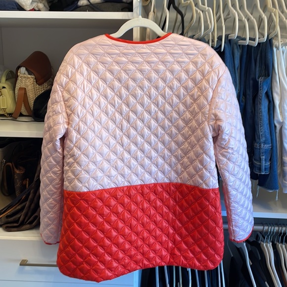 kate spade | Jackets & Coats | Kate Spade Color Block Quilted Jacket ...